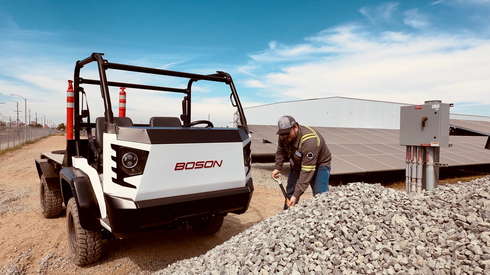 Boson Motors - Electric 4WD UTV for Work & Adventure