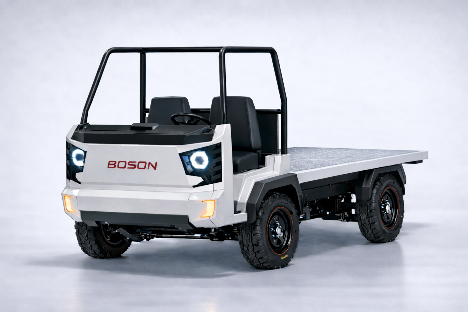 Boson Motors - Electric 4WD UTV for Work & Adventure
